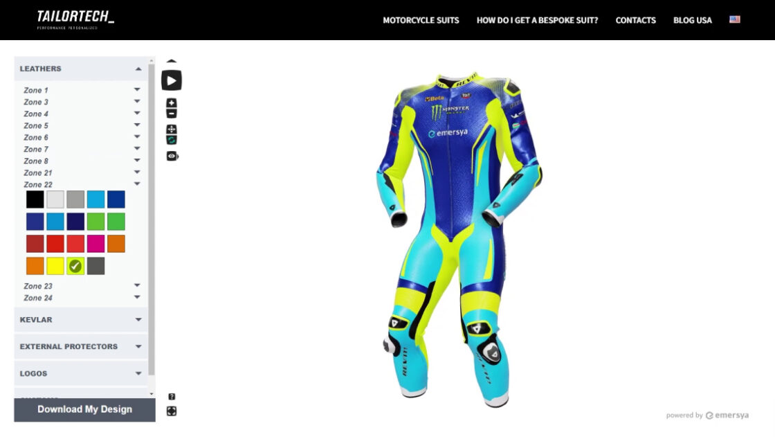 REV'IT! TailorTech Design Challenge - Emersya